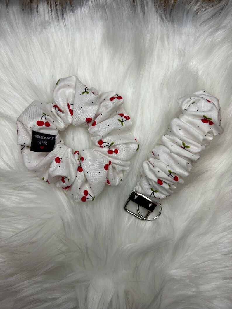 Cherry Keychain - Etsy