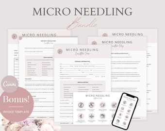 Microneedling Forms Editable Microneedling Consent Templates ...