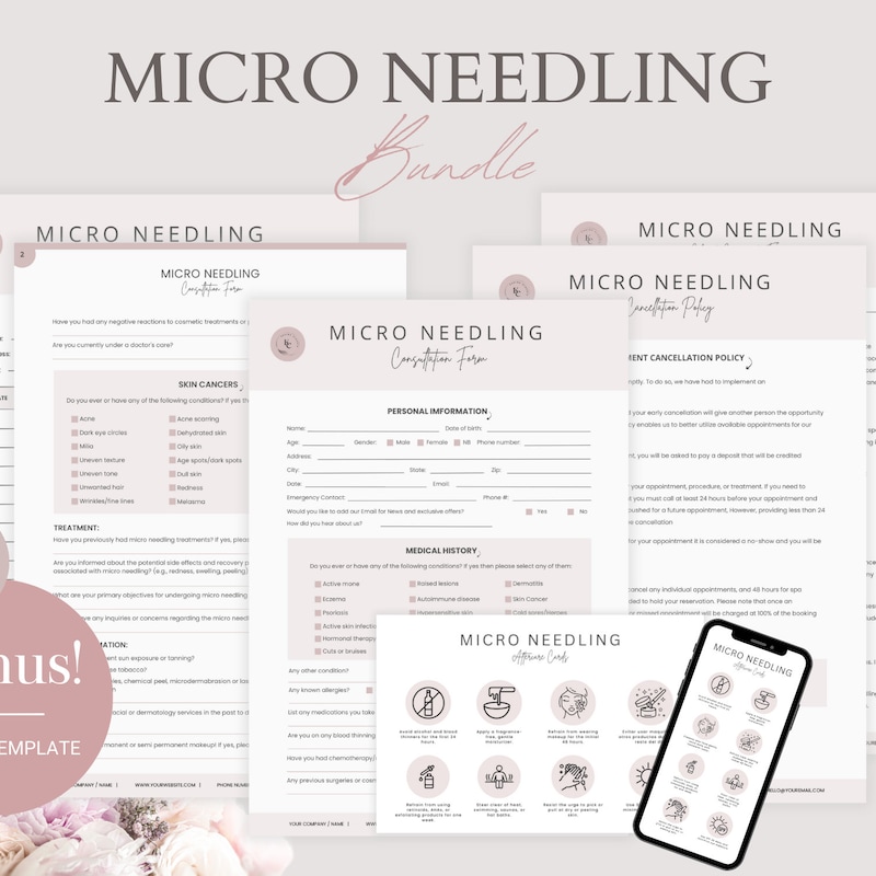 Consent Form Template - Etsy