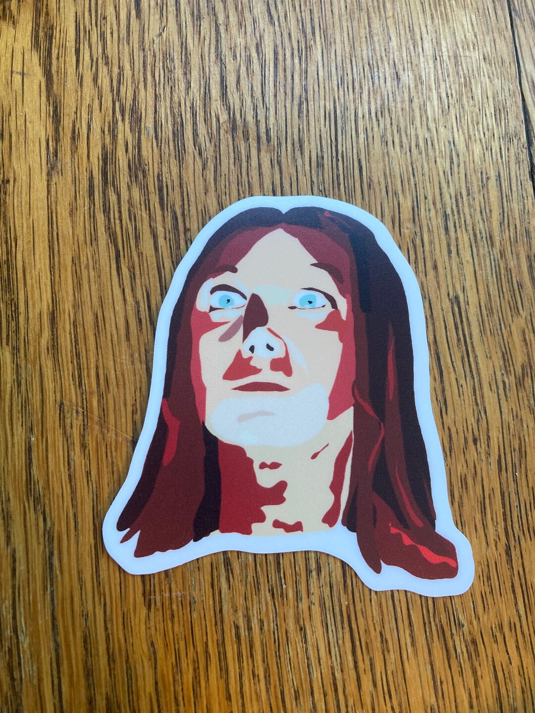 Carrie Horror Movie Sticker - Etsy