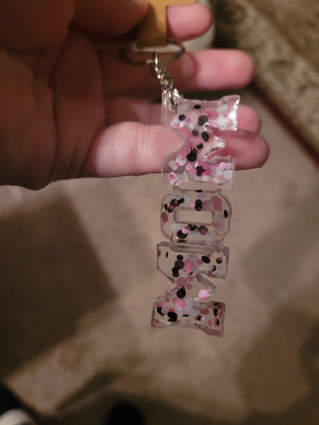 Handmade MOM Keychains - Etsy