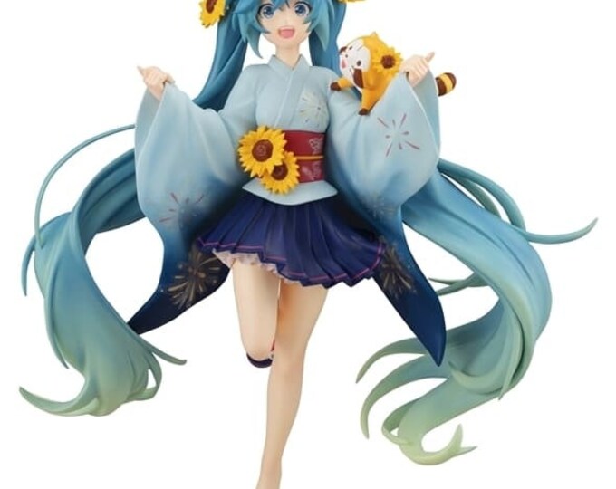 Hatsune Miku X Rascal Special Summer Festival Figure - Etsy