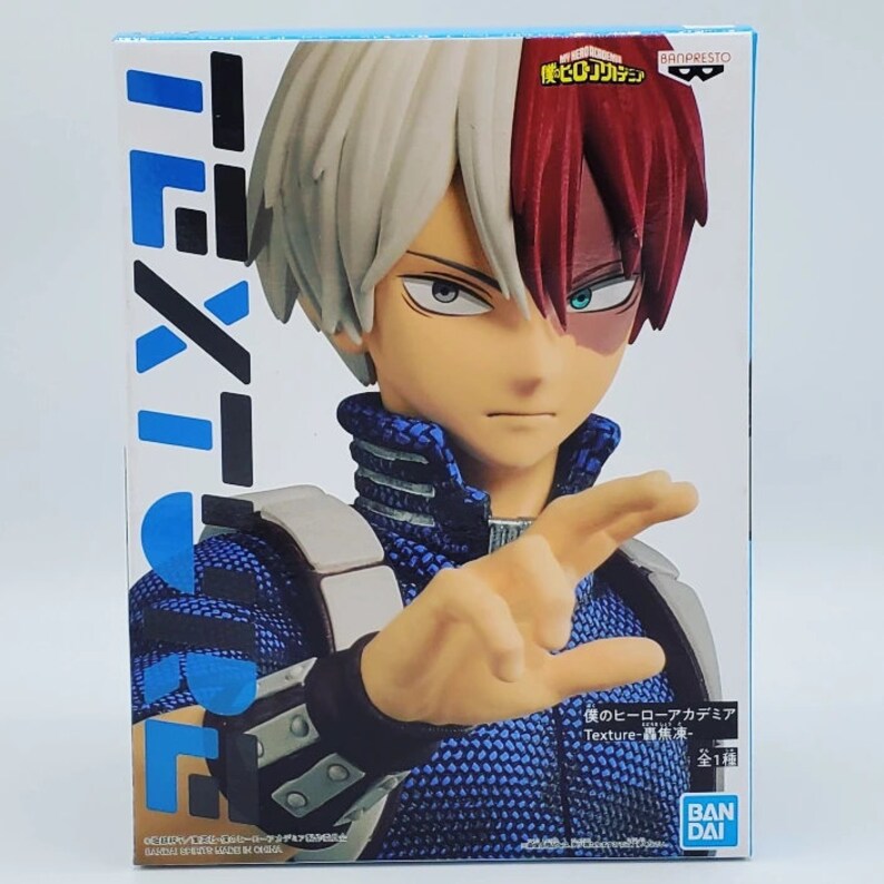 My Hero Academia Texture Shoto Todoroki Figure - Etsy