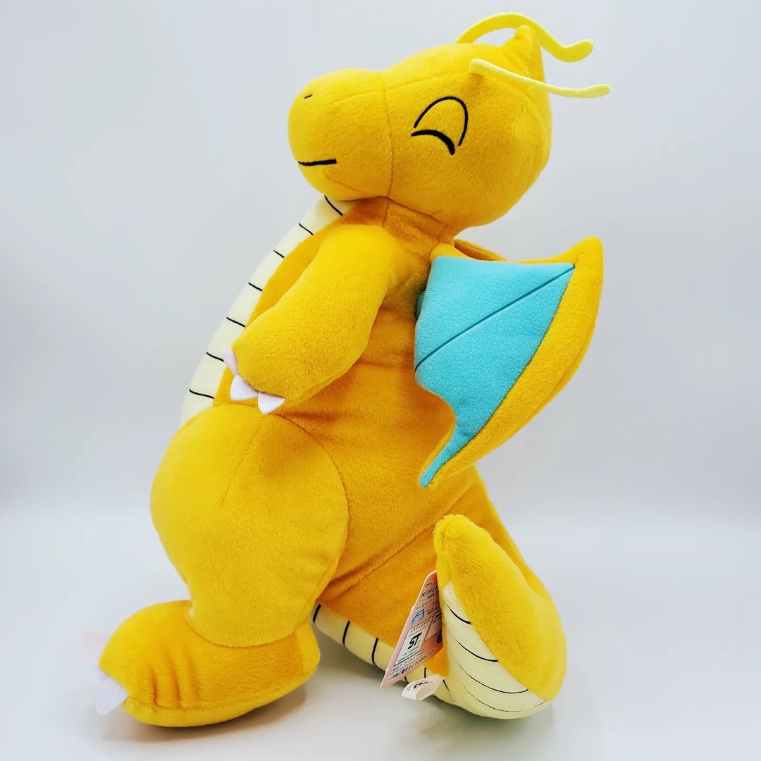 Pokemon Look at My Tail Big Dragonite Plushy - Etsy