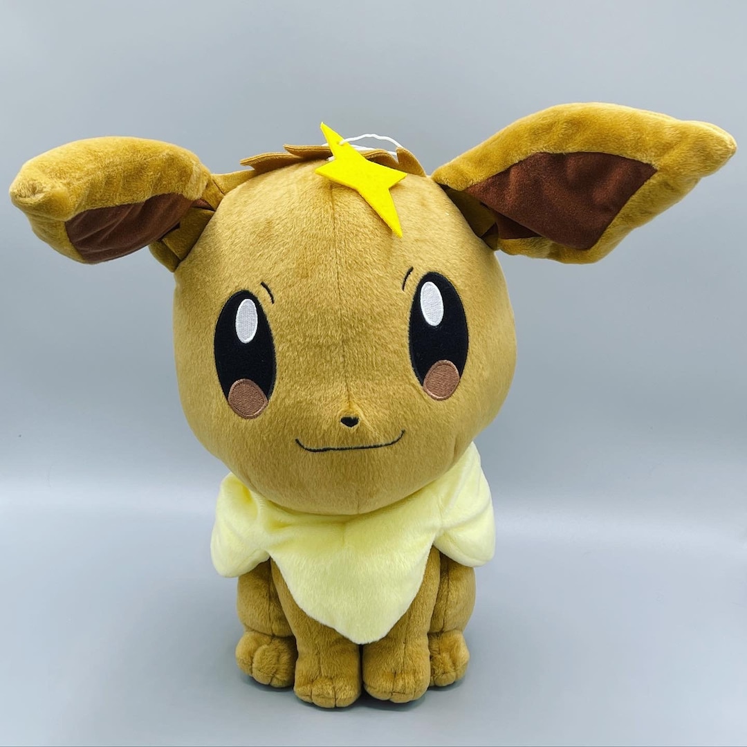 Pokemon Baby Doll Eyes Eevee Jumbo Plushy - Etsy