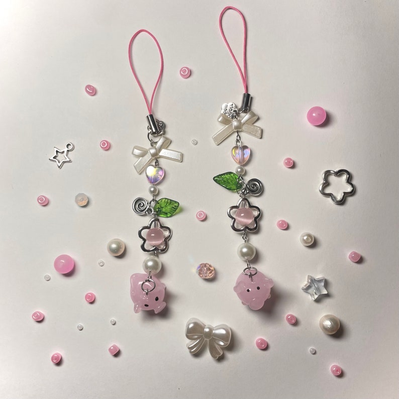 Lively Pastel Phone Charms - Etsy