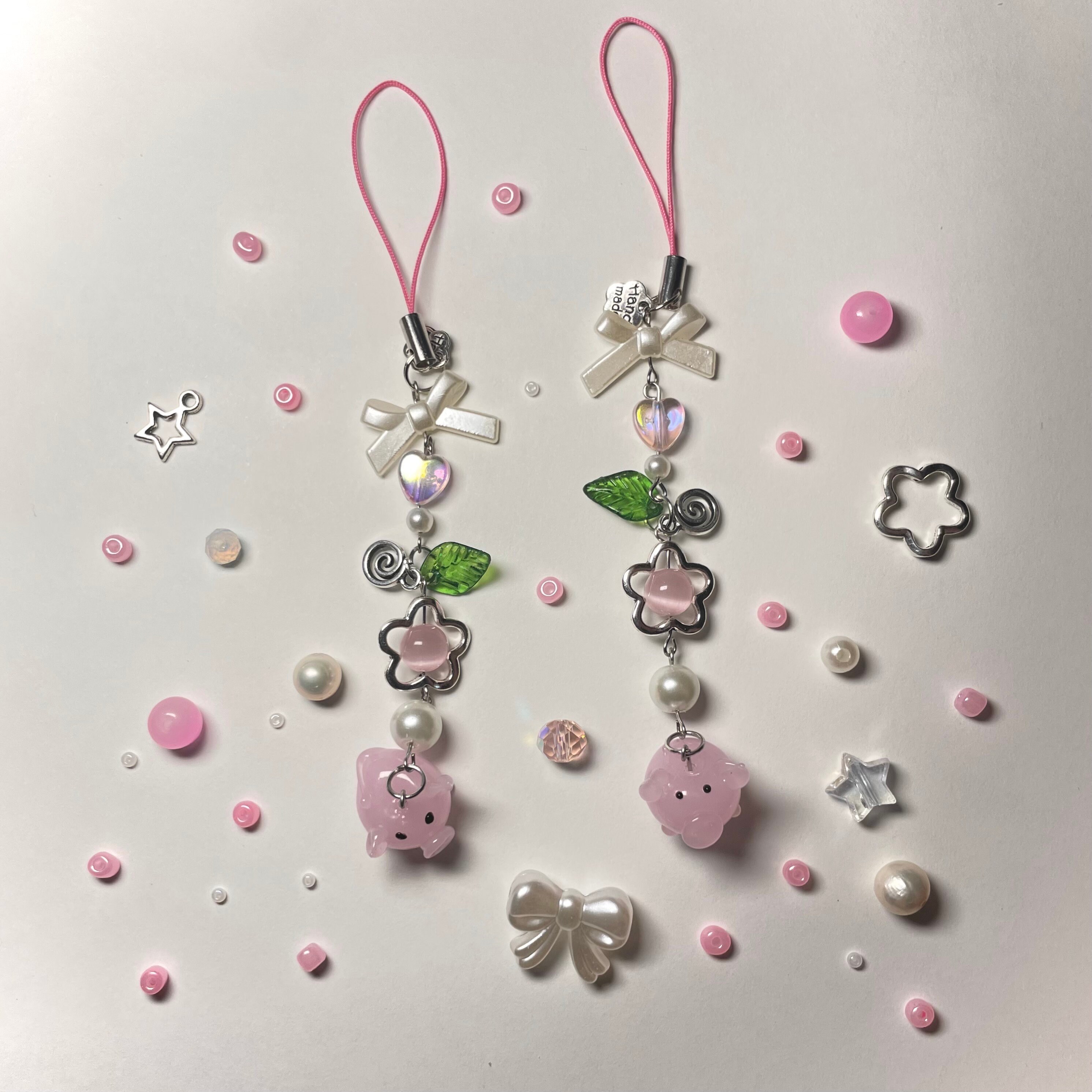 Lively Pastel Phone Charms - Etsy