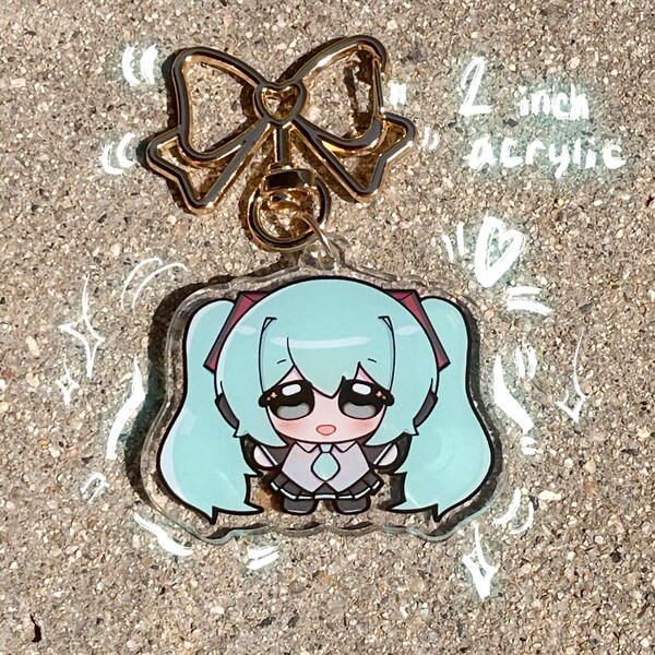 Hatsune Miku Chibi - Etsy