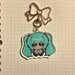 Hatsune Miku Chibi Keychain - Etsy