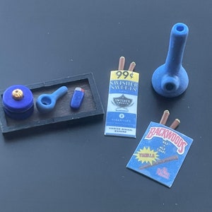 Miniature Stoner Pack Dollhouse Stoner Pack Miniature Accessories ...
