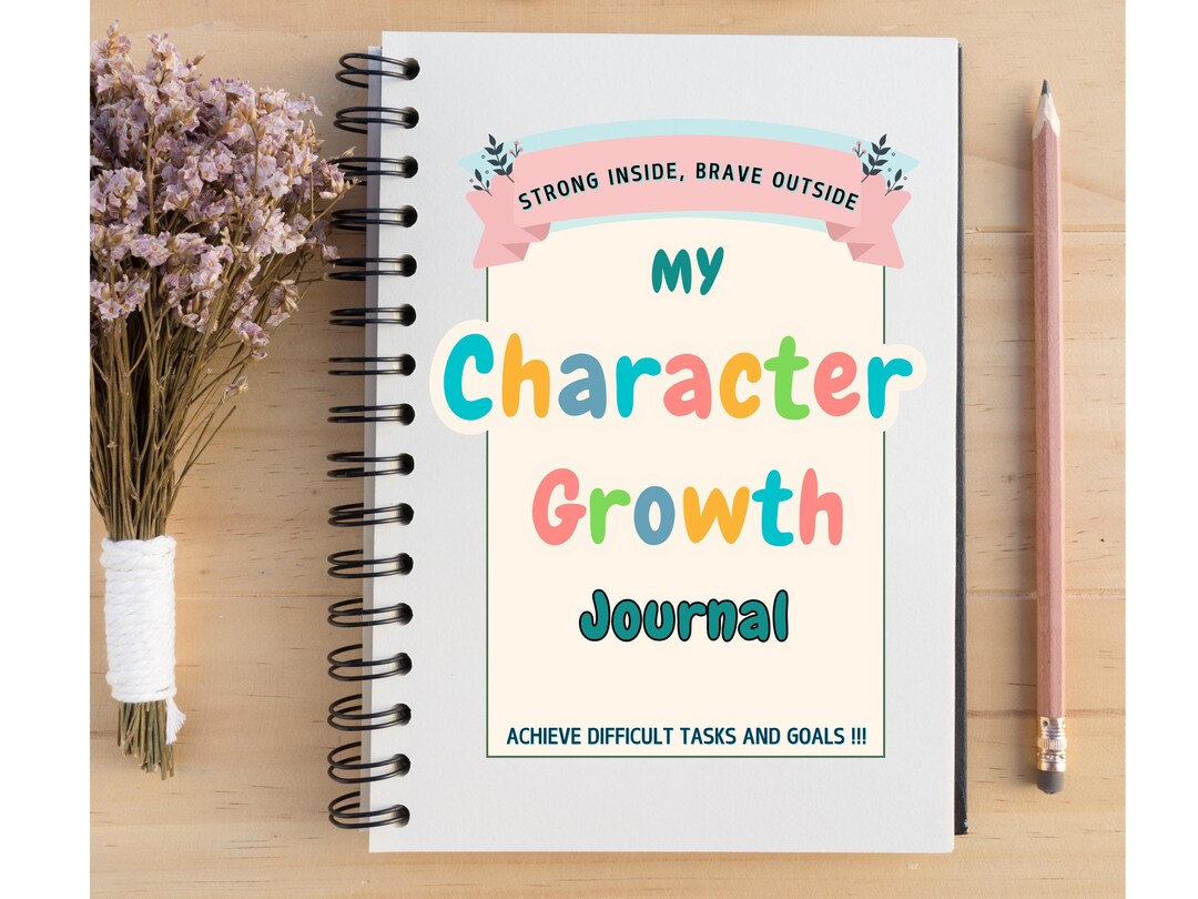 Journaling for Kids / Self- Growth Worksheets Character Building ...