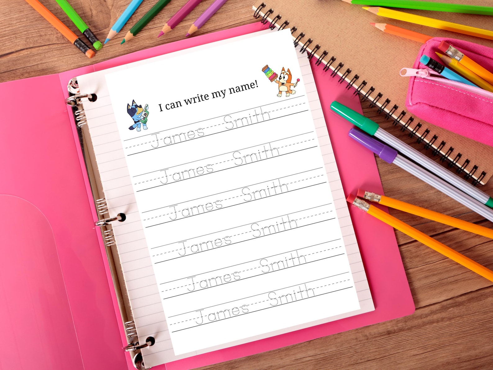 Personalized Name Tracing Worksheet: Handwriting Practice (PDF) - Etsy