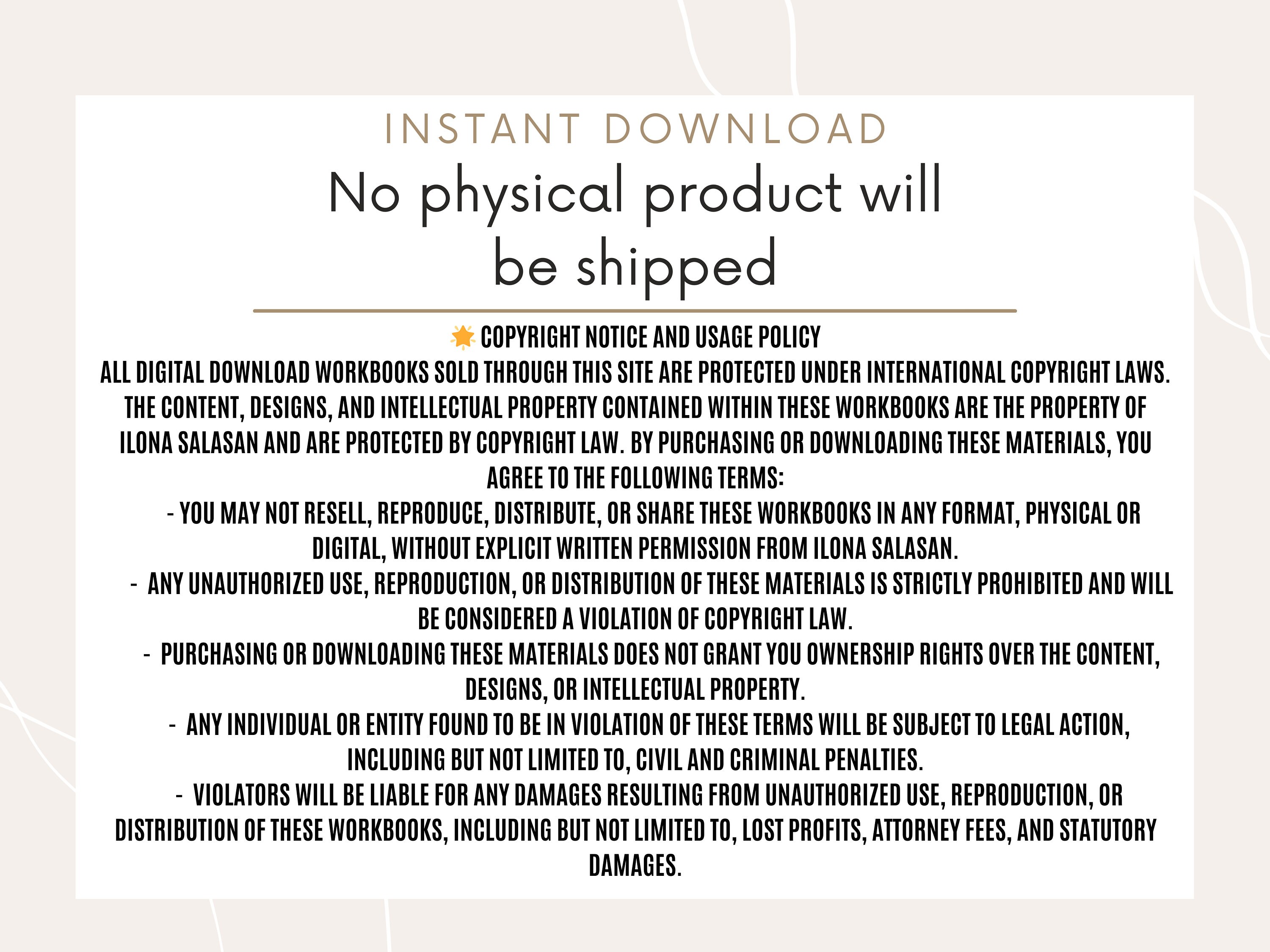 Mindfulness Planner Printable Workbook Mindfulness Worksheet Self-care ...