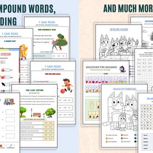 Kindergarten Curriculum Homeschool Workbook: Level 2 Learning, 220 ...