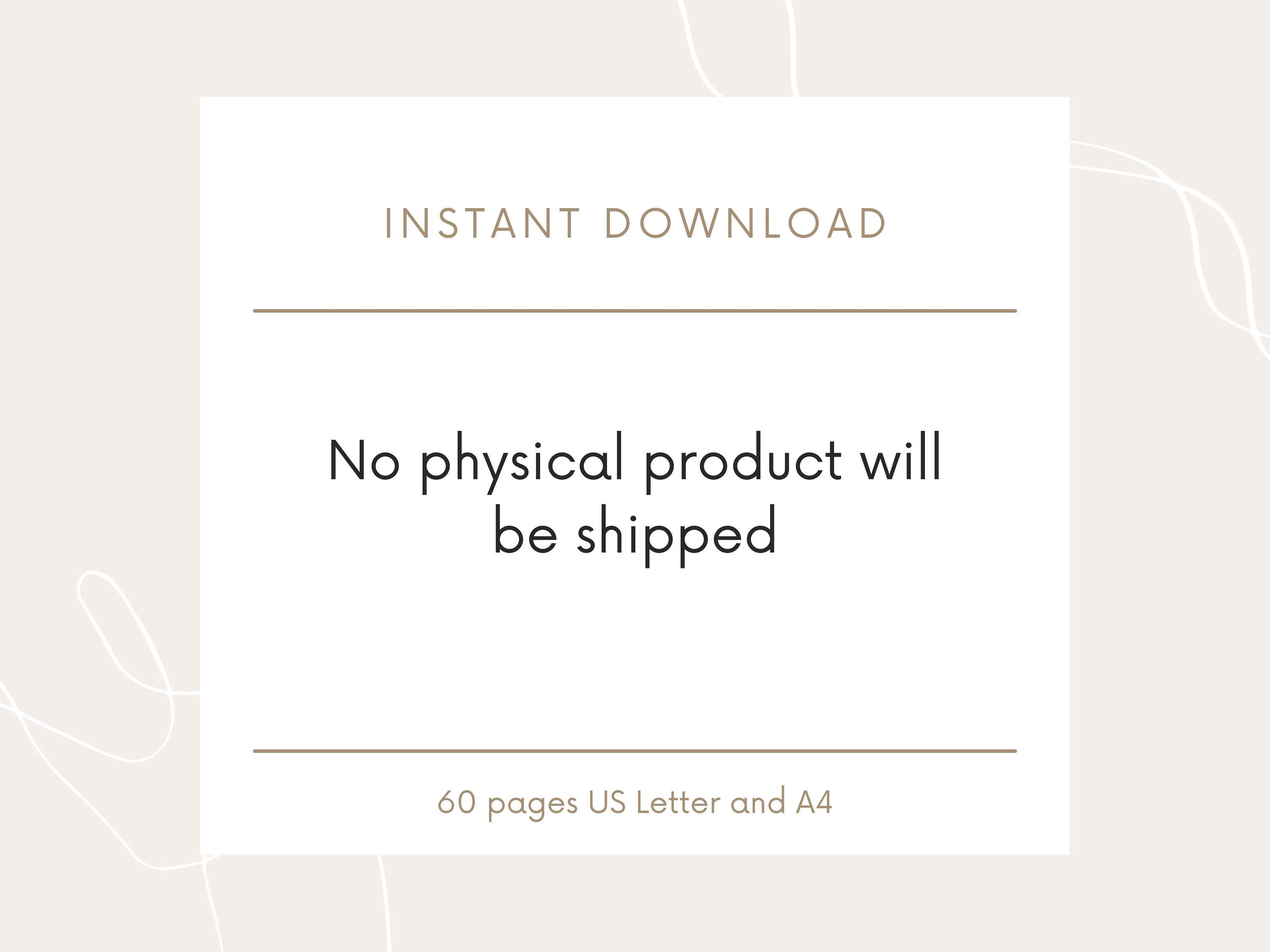 Mindfulness Planner Printable Workbook Mindfulness Worksheet Self-care ...