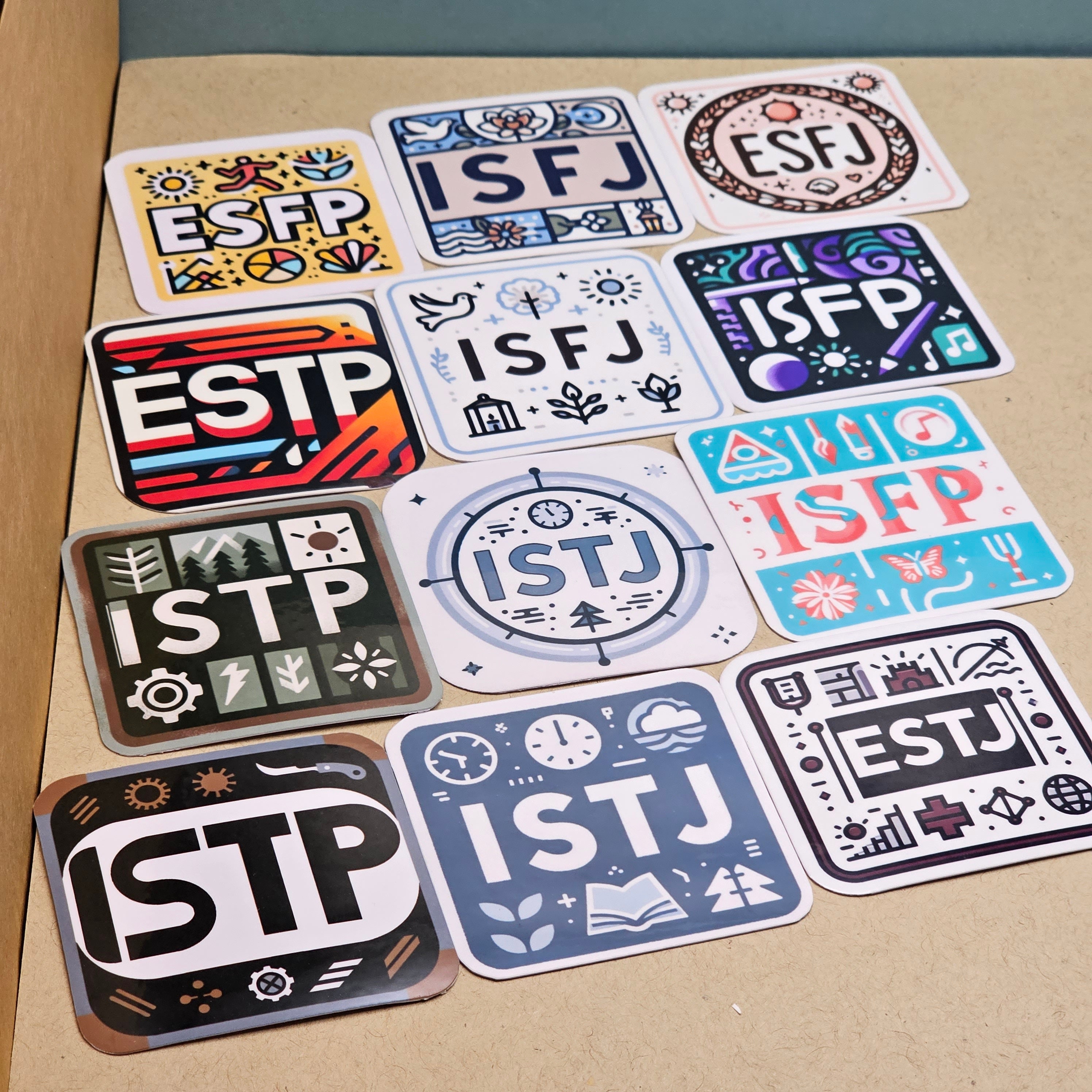 Mbti Esfj Personality Types Sticker 16 Personalities Esfj - Etsy