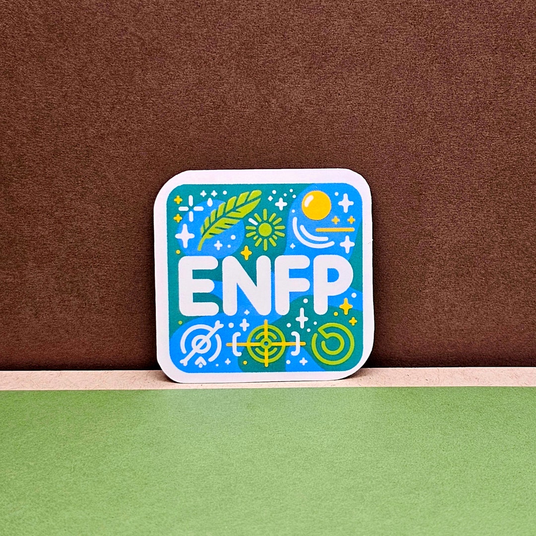 Mbti Enfp Personality Types Sticker 16 Personalities Enfp - Etsy
