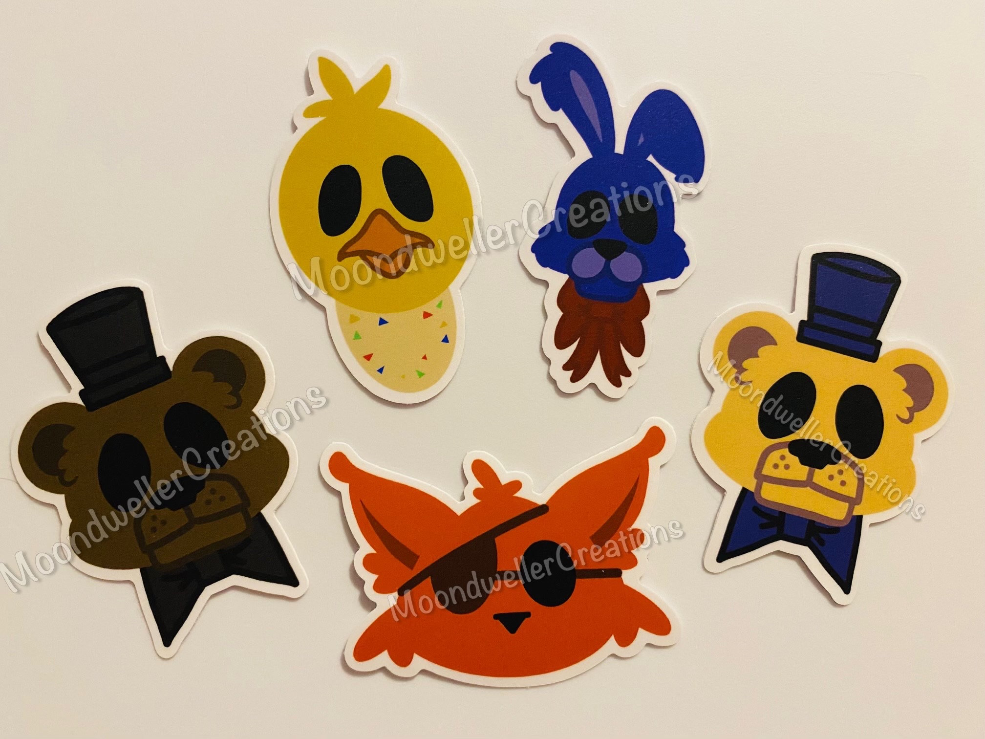 Five Nights at Freddys Sticker Pack - Etsy