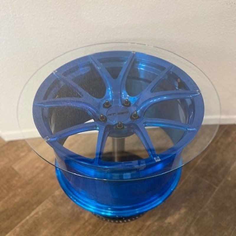 Car Wheel Coffee Table - Etsy