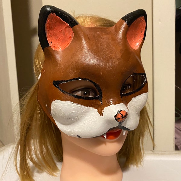 Red Fox Mask - Etsy