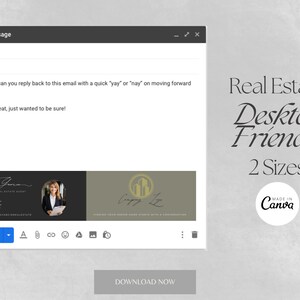 16 Email Signature Template Bundle| Gmail Signature | Real Estate ...