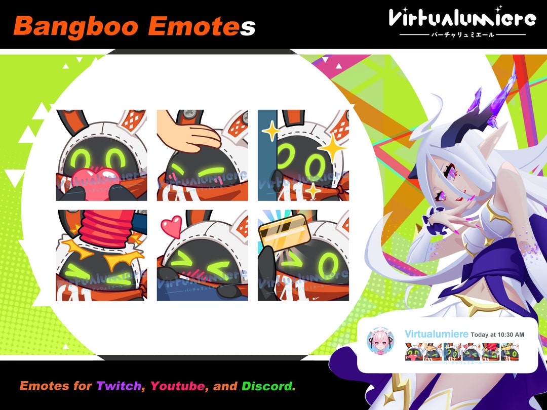 Zenless Zone Zero Bangboo Emote Assets for Twitch, Youtube, and Discord ...