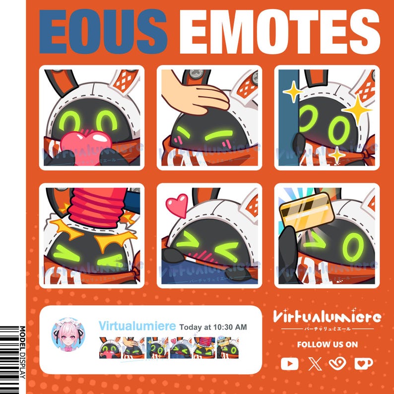 Zenless Zone Zero Bangboo Emote Assets for Twitch, Youtube, and Discord ...