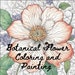 100 Wild Botanical Coloring and Painting Digital Book - Etsy