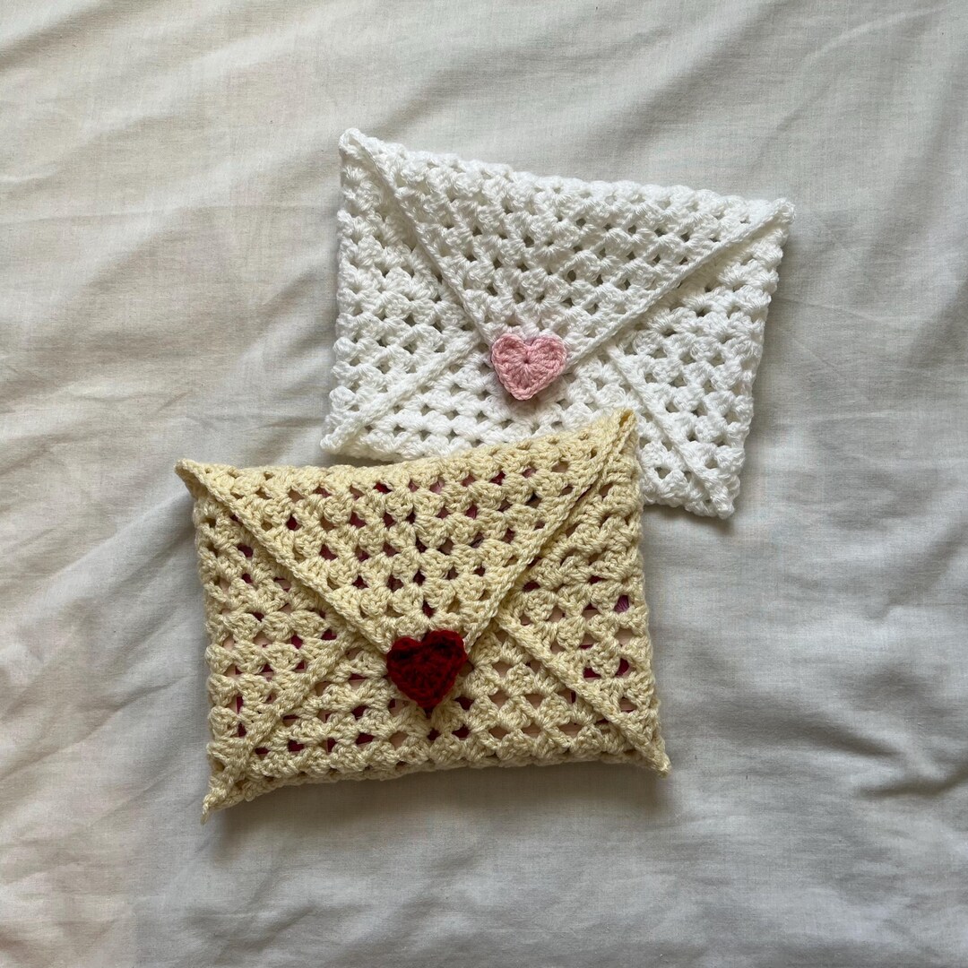 Crochet Love Letter Book Cover - Etsy