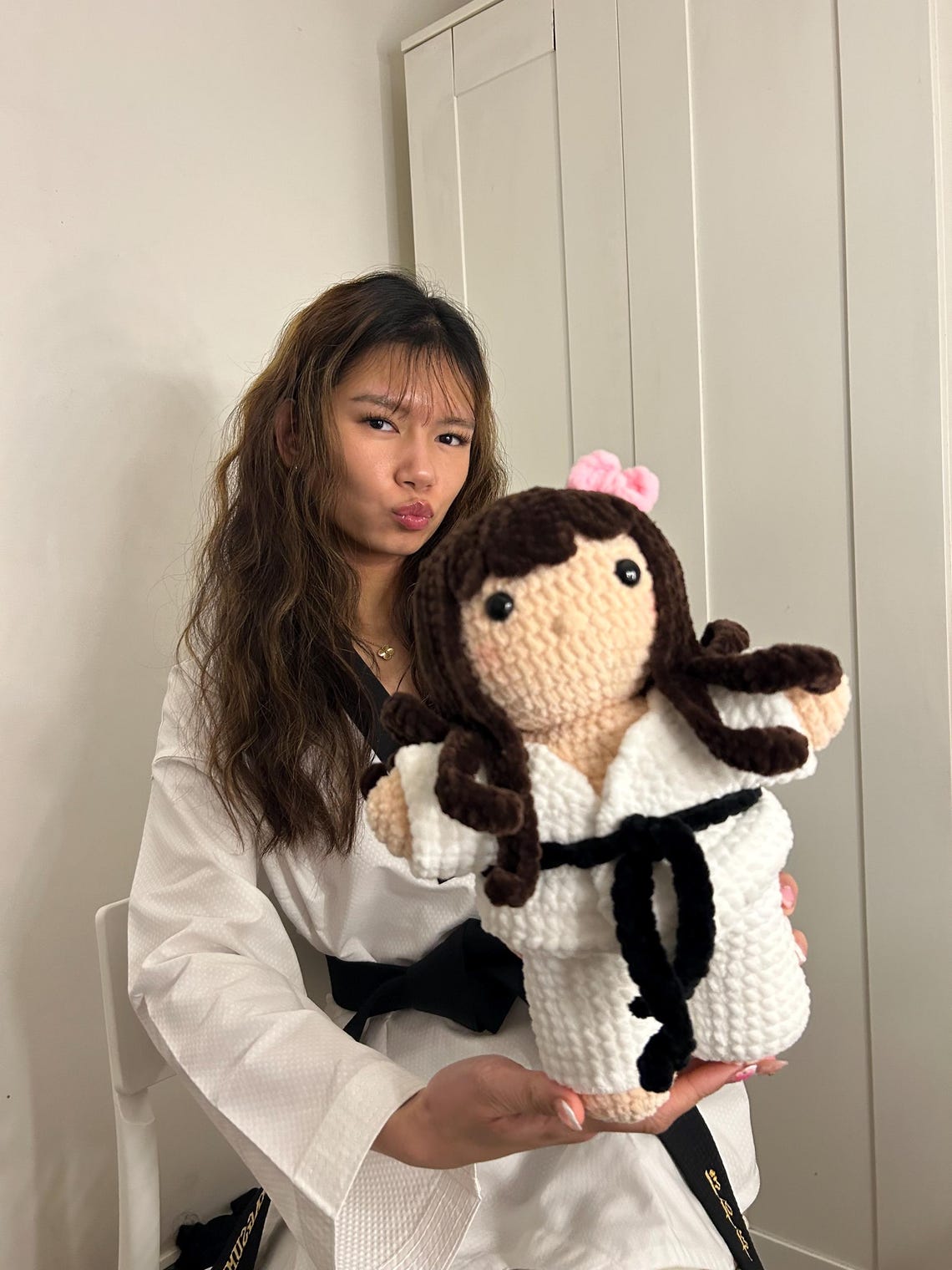 Taekwondo Karate Crochet Pattern for Girl Amigurumi Plushie, PDF ...