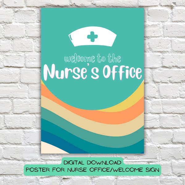 Welcome to Nurse Office Sign - Etsy