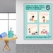 School Nurse Poster Fight Germs Flyer Staying Healthy During Cold and ...