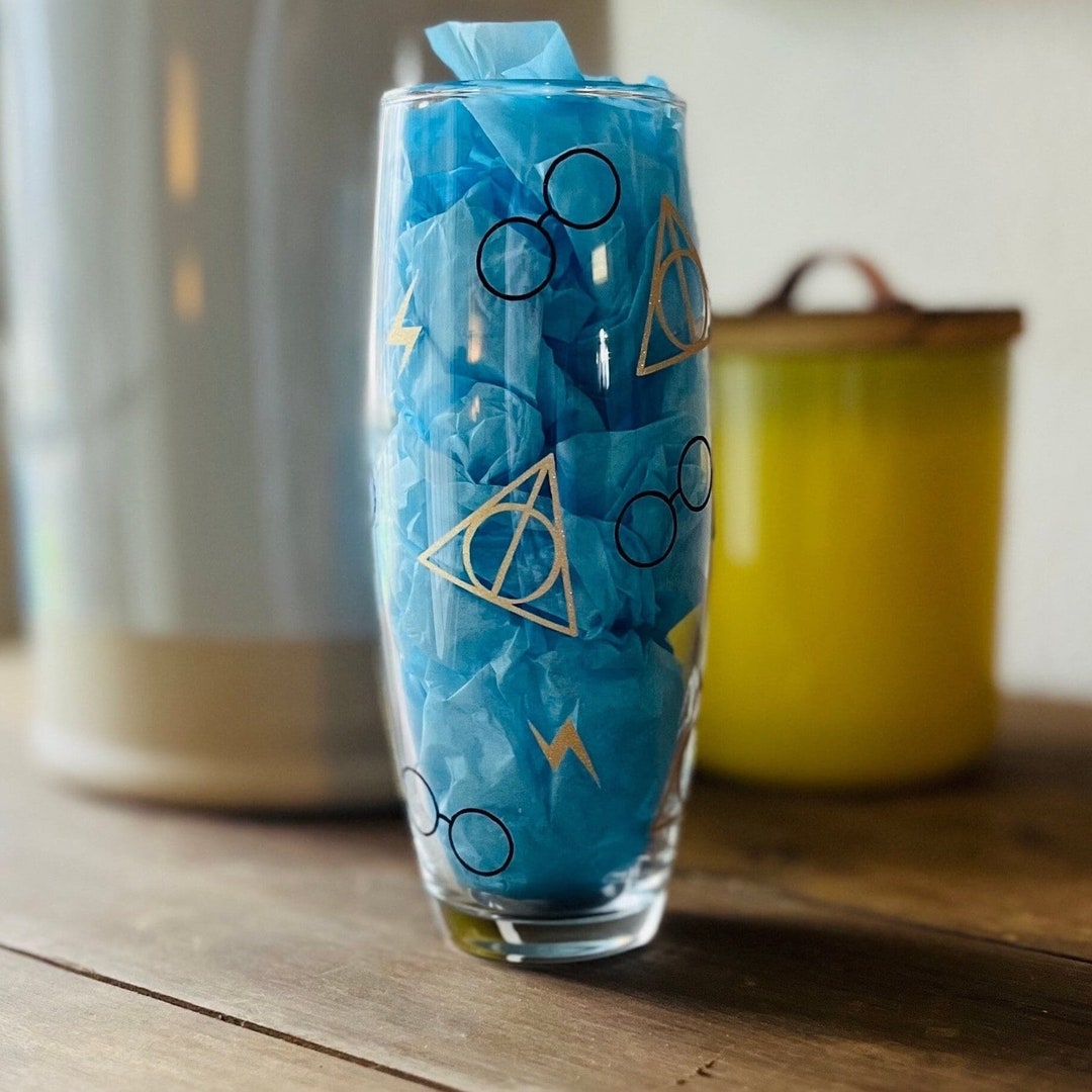 Harry Potter Champagne Flute Deathly Hallows Champagne Flute Wizard ...