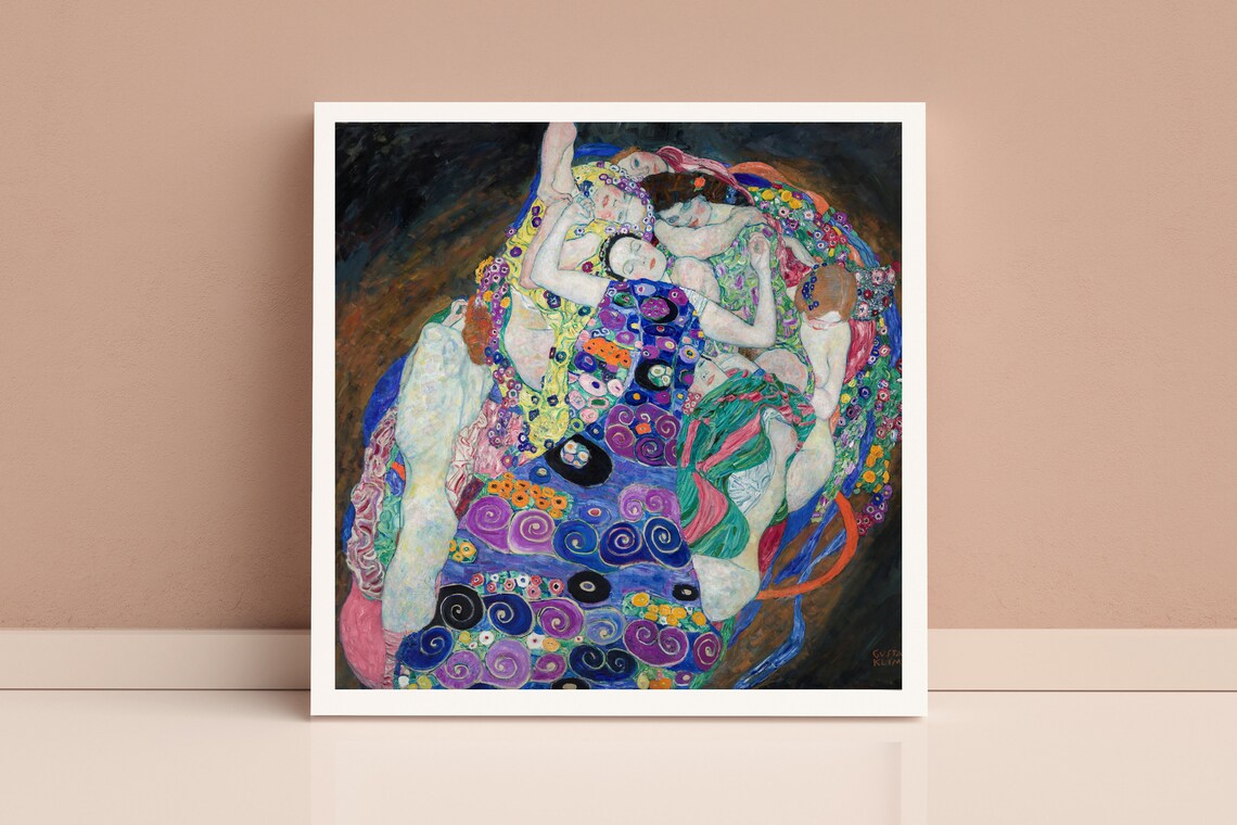 The Maiden by Gustav Klimt Printable Art Digital Download Art for the ...