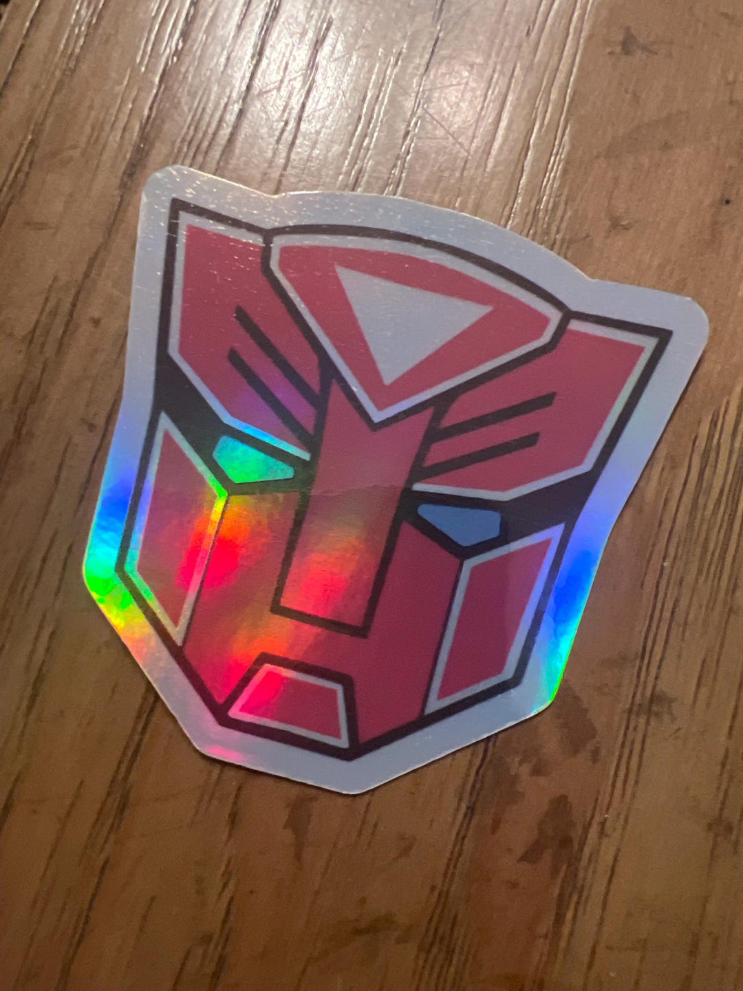 Transformers: Megatronus-inspired Autobot Sticker - Etsy UK