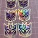 Transformers One: D-16’s Megatronus Prime Sticker! - Etsy Canada