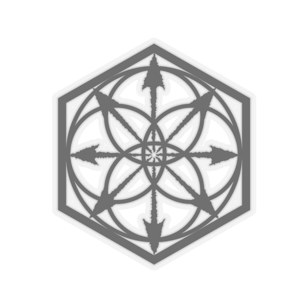 Chaotic Neutral Symbol Dnd Alignment Sticker - Etsy