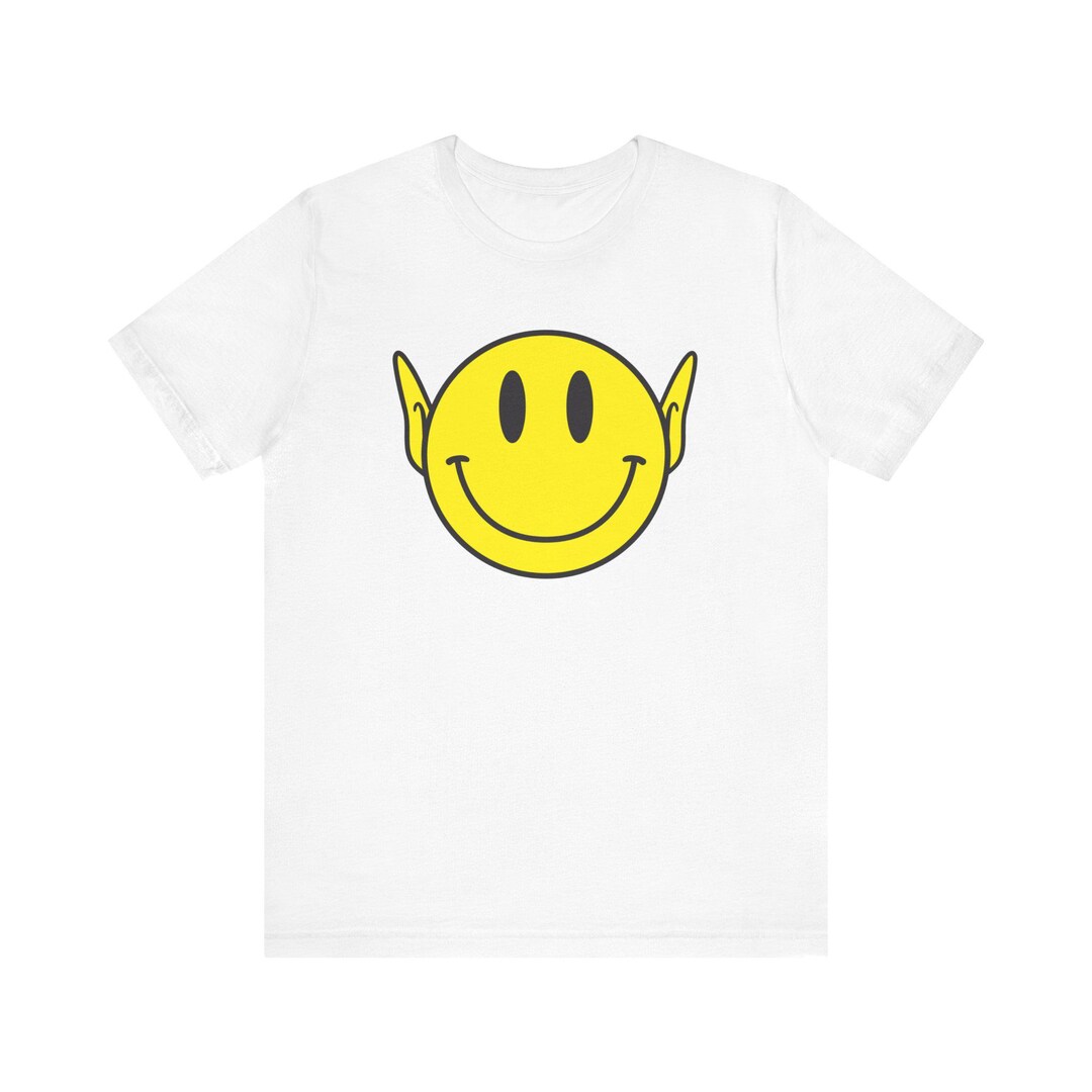 Elf Smiley Face Dnd Tshirt - Etsy