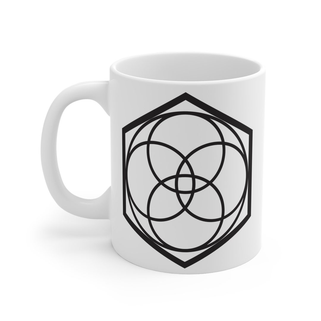 True Neutral Alignment Dungeons and Dragons Mug, White - Etsy