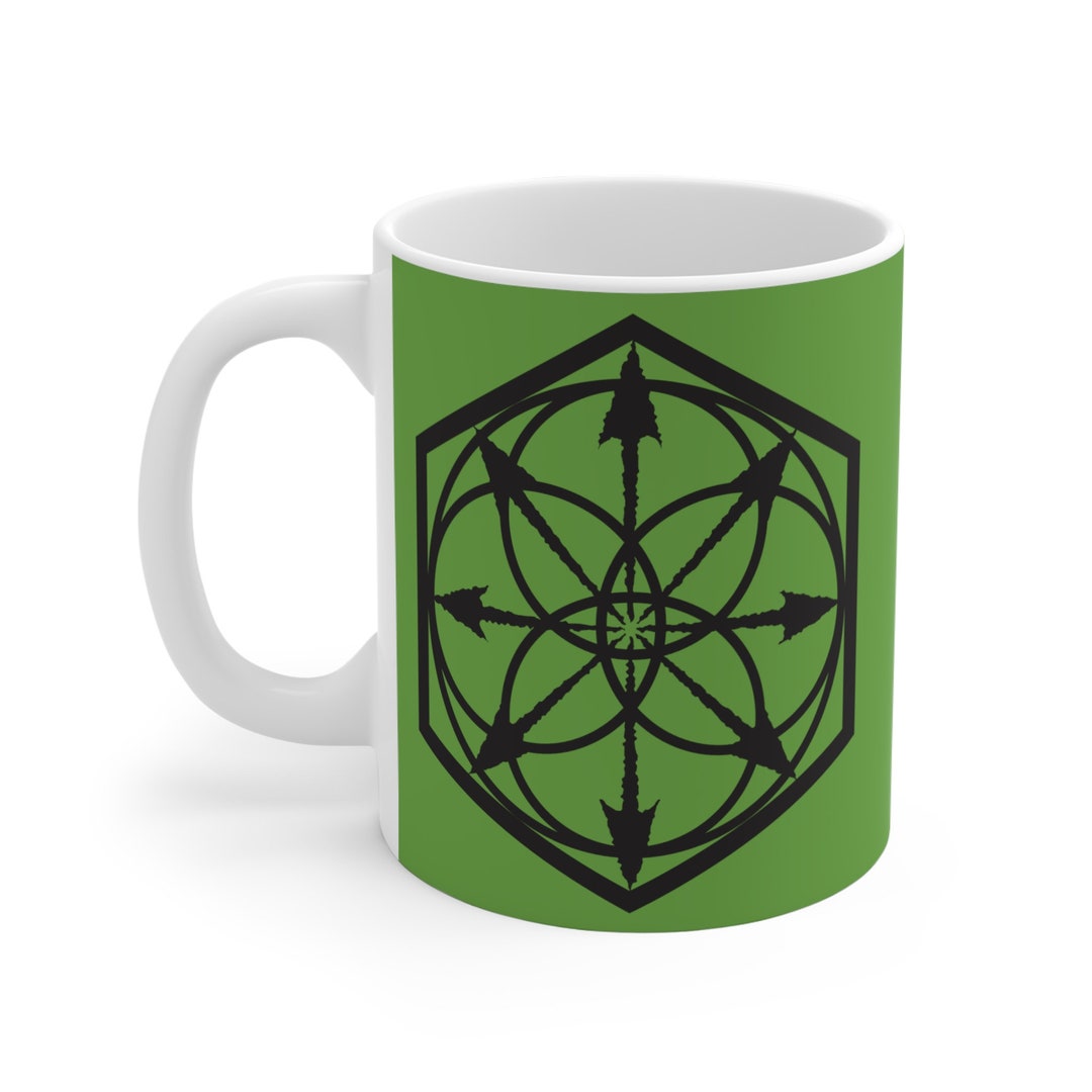 Chaotic Neutral Alignment Dungeons and Dragons Mug, Green - Etsy