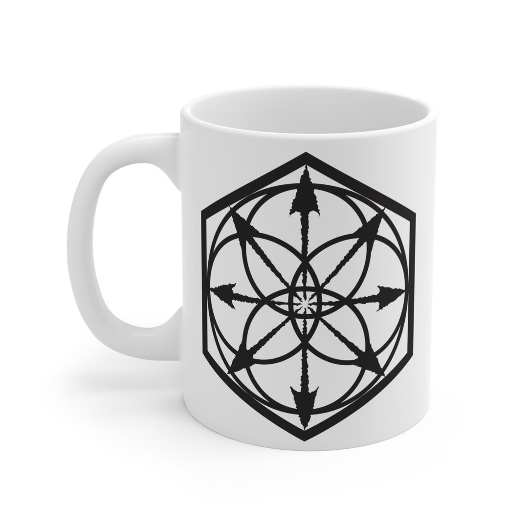 Chaotic Neutral Alignment Dungeons and Dragons Mug, White - Etsy