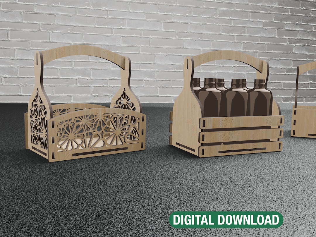 Laser Cut Basket Bundle Set of 3 Models Included. Craft Your Own ...