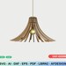 DIY Lamp Laser Cut Files – Easy Assembly Digital Pattern (pdf, Svg, Dxf ...