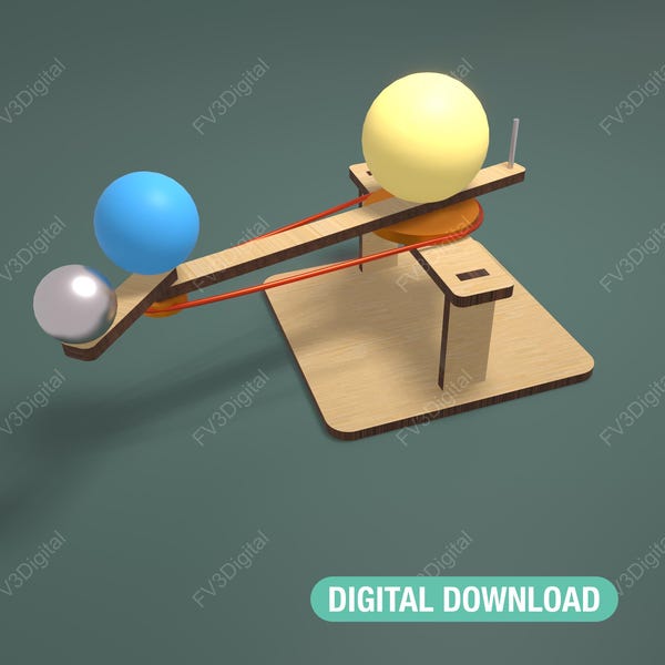 Solar System Orrery Model Kit - Etsy New Zealand