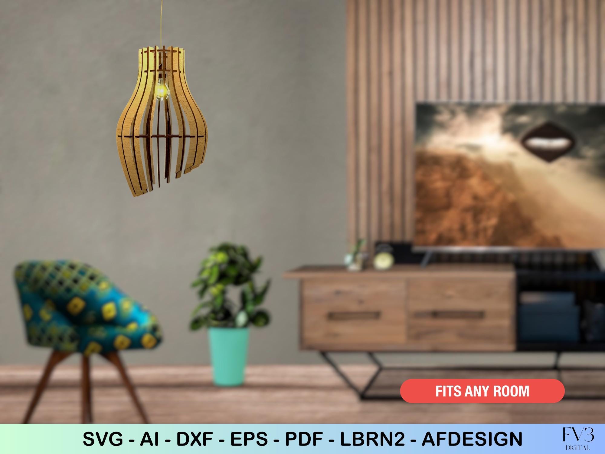 Lamp Laser Cut Files Digital Laser Cut Files for Home DIY Project Easy ...