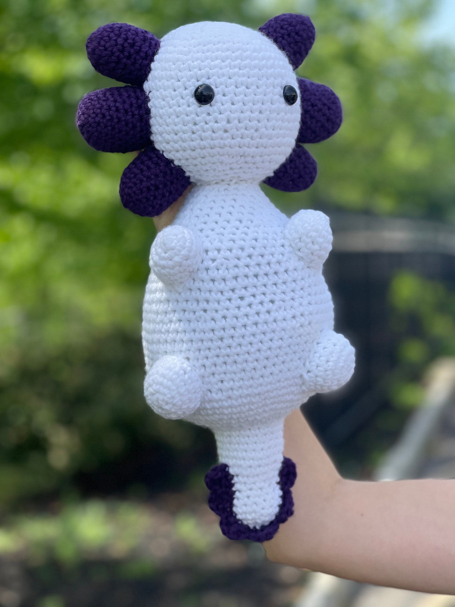 Axolotl CROCHET PATTERN, Amigurumi Tutorial PDF, Crochet Plushie, Cute ...