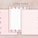 Vintage Letter Writing Paper, Printable Stationery Set, Vintage Lined ...