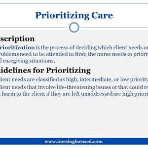 Nursing Study Guide: Management of Care / Digital Flashcards / Instant ...