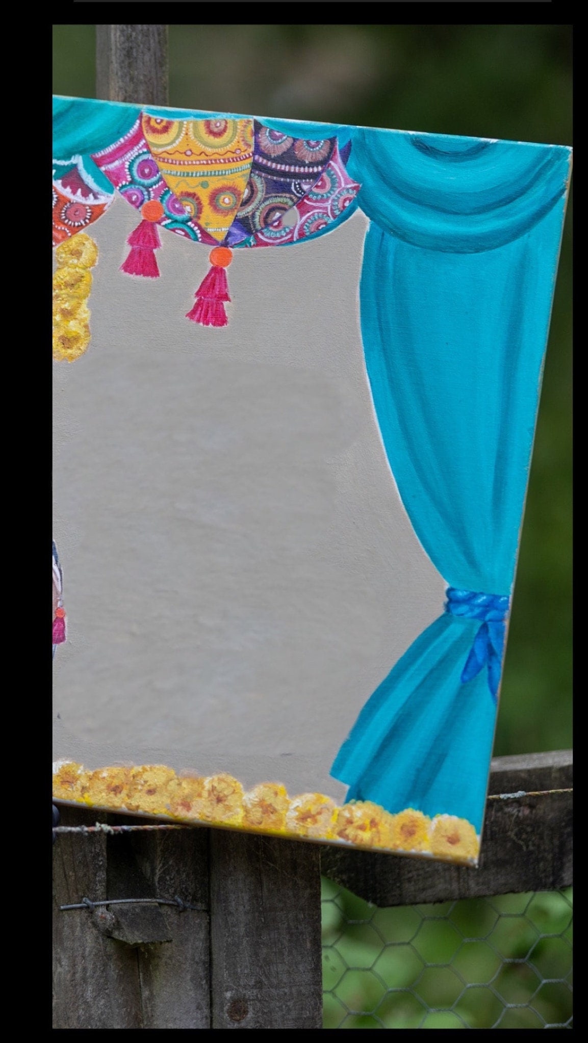 Custom Desi Painted Wedding Sign - Etsy