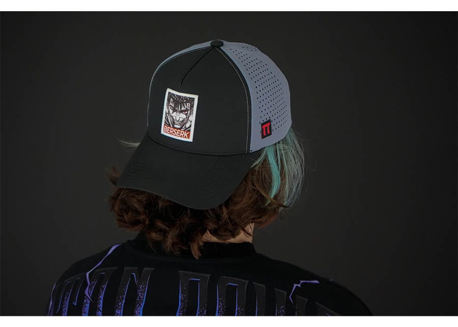 Berserk Quick Dry Laser Cut Baseball Cap, 3D Anime Embroidery Design ...